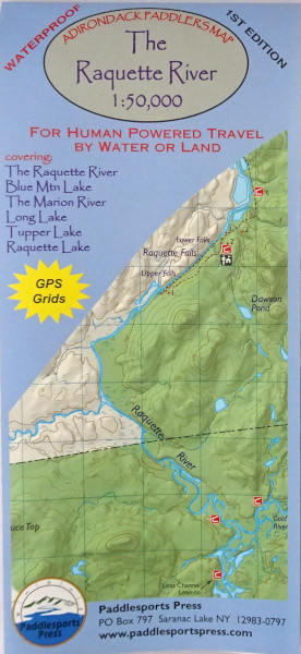 Raquette River Map | Adirondack Mountain Club